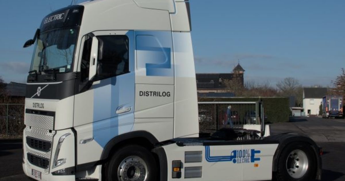 Distrilog Group | Persbericht - Elektrische Trucks DISTRILOG